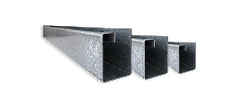 Galvanized Guides for Rolling Doors |Strong and Safe